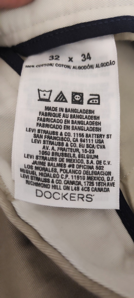Брюки 32-34 американские Dockers