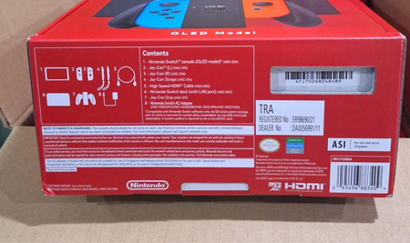 Nintendo switch oled