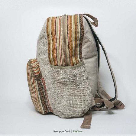 Рюкзаки из конопли Hand made