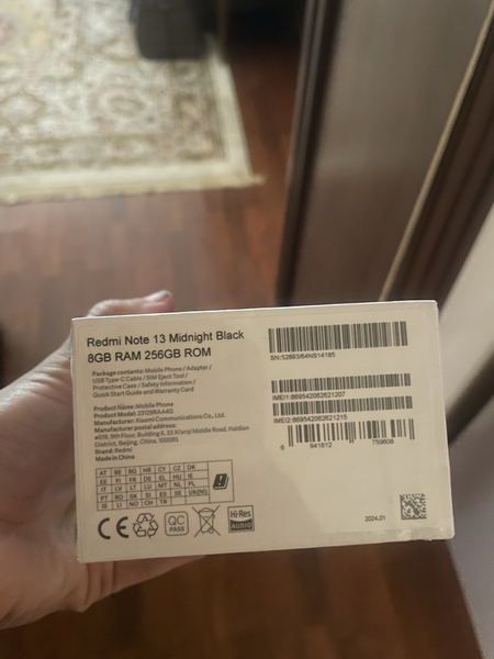 Red mi Note 13 8/256