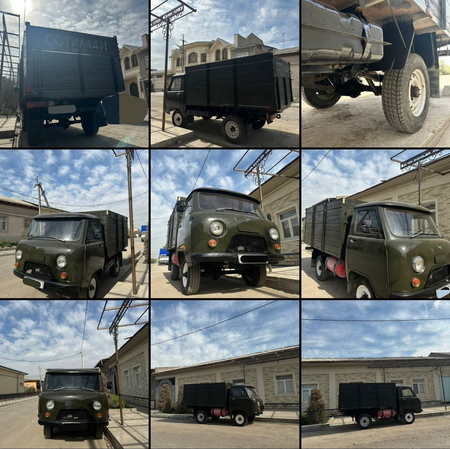 Уаз 452 бортли тентли