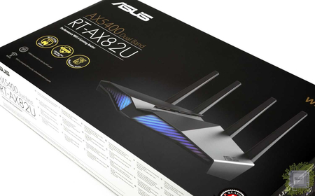 Wi-Fi роутер - Asus RT-AX82U RGB AX5400 WiFi 6 Dual-Band