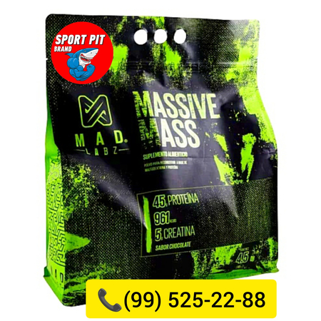 Gainer MASSIVE MASS 4.5кг USA, Гейнер  MASS