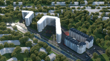 Новостройка ЖК Lafayette 78кв/м коробка студия