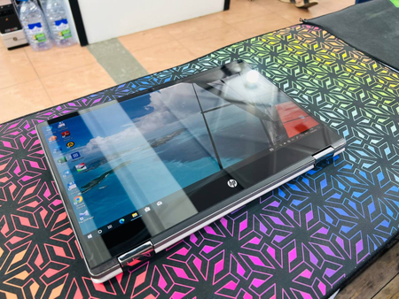 HP PAVILION x360 core i5-8gen 8GB/256GB SSD