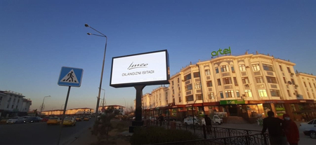 Лед Led ekran eng birinchi qol