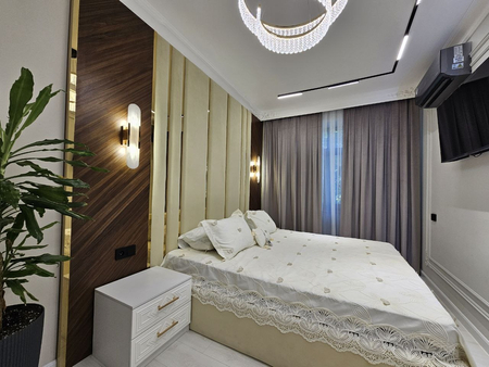 Ц-1. ор: Бибигон. 4/3/4. 100м² Евро Люкс. Кирпич. с мебель техниками.