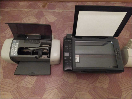 Принтеры Epson Stylus C65, Epson Stylus SX420W и Lexmark (б/у)
