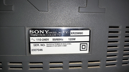 Продается телевизор Sony Trinitron Wega