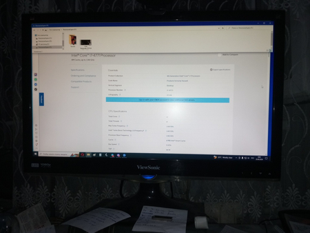 Продаю компьютер i7-4771, 8 ГБ DDR3 1333 МГ, SSD 120gb, ЖК-МОНИТОР