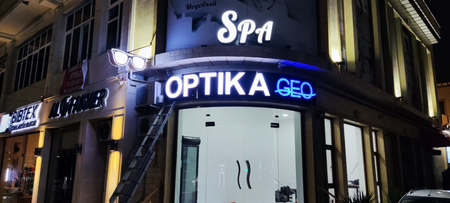 Объемные буквы, Наружная реклама, tashqi reklama, reklama