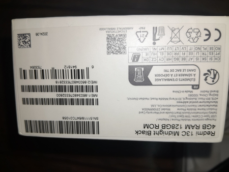 Redmi 13c 4/128gb