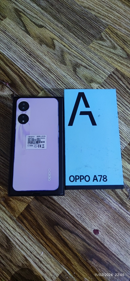 Oppa a78 8/256g 5g yangi ishlatilmagan