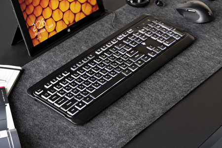 Клавиатура с подсветкой 2E KS120 USB ЧЕРНАЯ