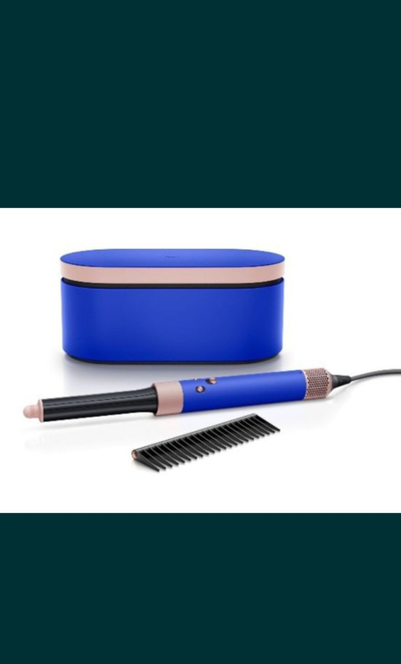 Dyson airwrap long blush blue