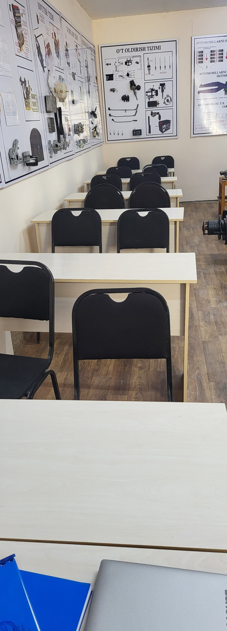 Парта стул билан
