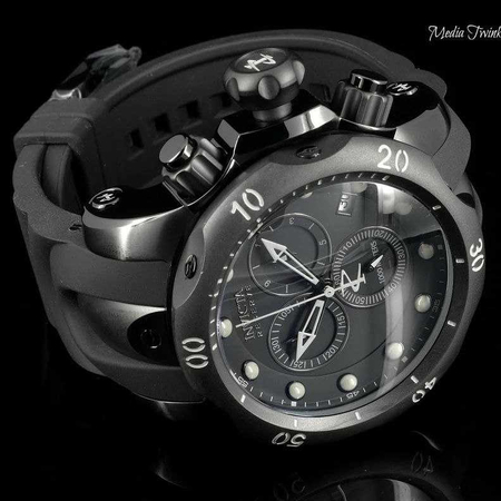 Часы Invicta 37195 Bolt Zeus Black, Gold.