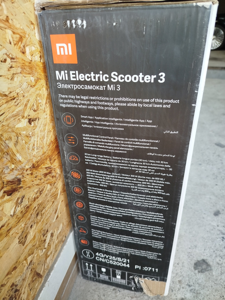 Электросамокат Mi 3 новый на гарантии