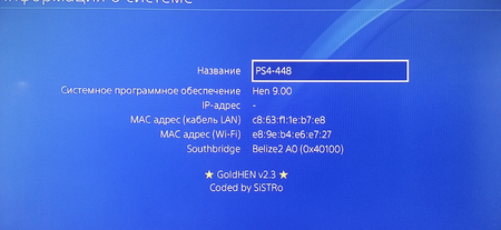 Playstation 4 slim 9.00 Golden Hen 1 Tb