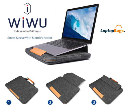 Сумка и подставка 2 in 1 с защитой по углам WIWU®️ 13.3 Smart