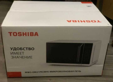Микроволновая печь Toshiba Модель MW3-EM21PE(WH)