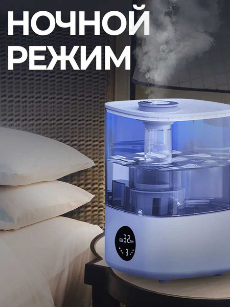 Умный увлажнитель воздуха Xiaomi Lydsto Humidifier F100S 2.5 л, EU