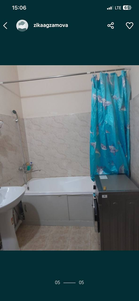 Сдаётся 1 комнатная квартира 300$