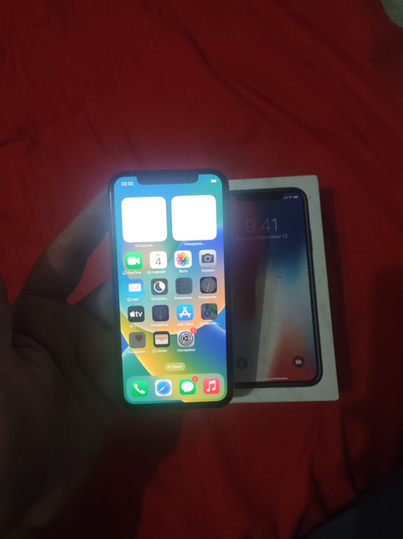 Apple Iphone X 256Gb Black Original LL/A Sastayani Otlichni Karobka