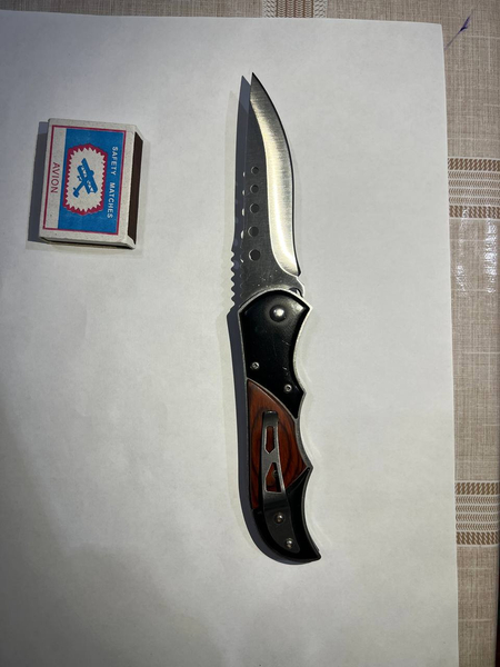 Складной нож нож из нержжж.