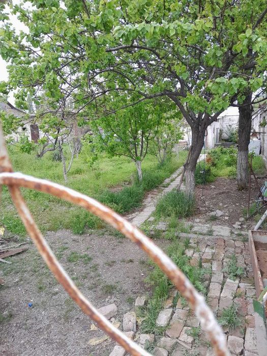 дача вдоль реки Чирчик. Тузель. 5 соток. фасад 26 метров. (133235)