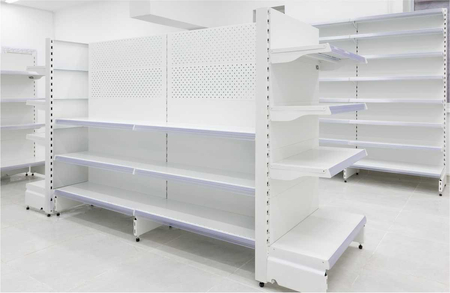 Prefabrik metall tokcha, торговый стеллаж в магазин, полка