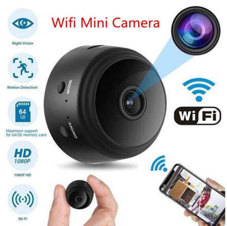 Mini wi fi IP camera 1080hd