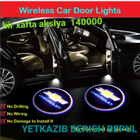 Led LOGO SHEVROLET    kotta bollar uchun dastavka bepul