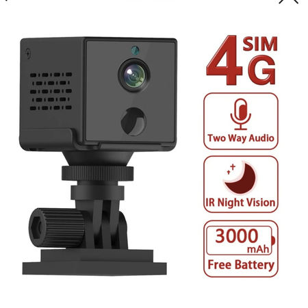 Мини камера с сим 4g , wifi