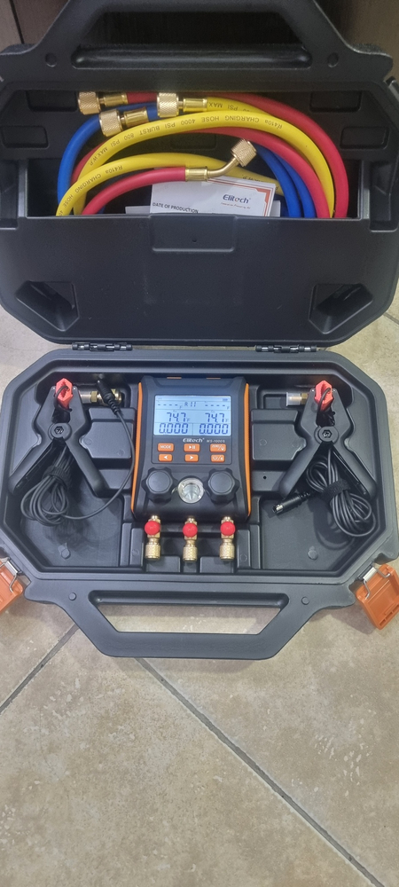 Манометр цифровой Ellitech MS-1000S