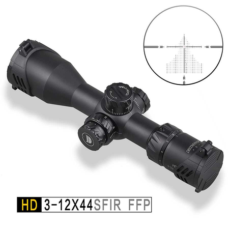 Компактный оптический прицел Discovery HD 3-12X44SFIR FFP