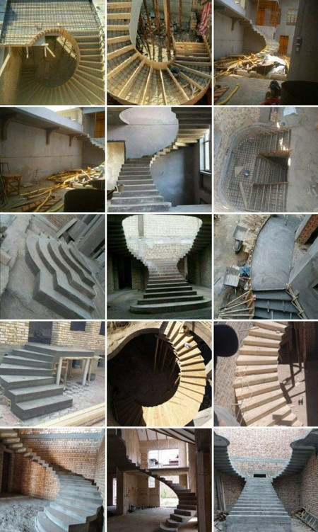 Zinachi usta beton zinalar