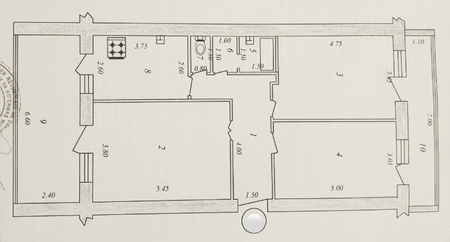 Продается 3х ком. квартира на ул.Амира Темура, ор-р:м.Бадамзар, 103м2