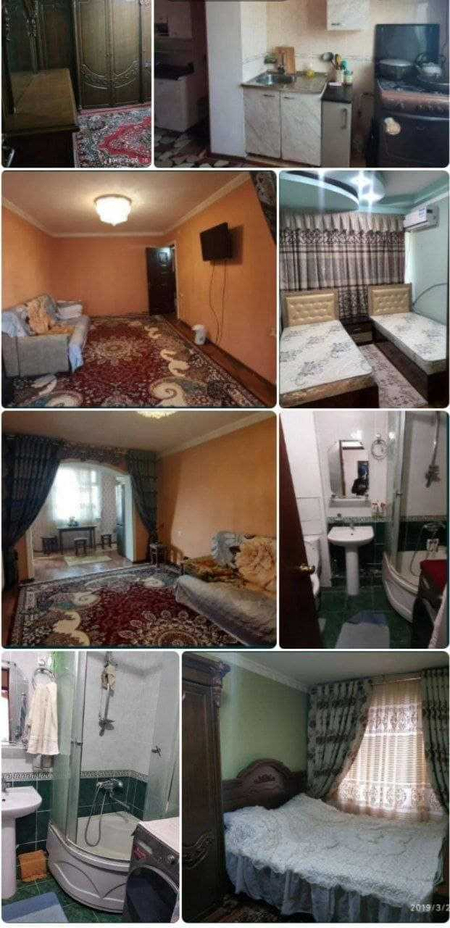 3х комнатная квартира кирпич балкон 2*6 разделка яккасарай 78м2