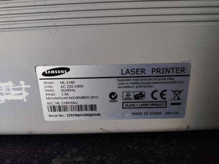 Printer Samsung ML-2160