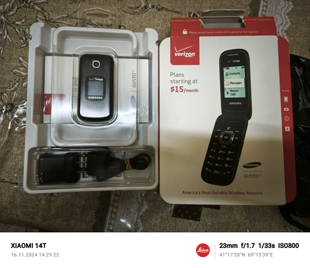 Samsung verizon GUSTO 3