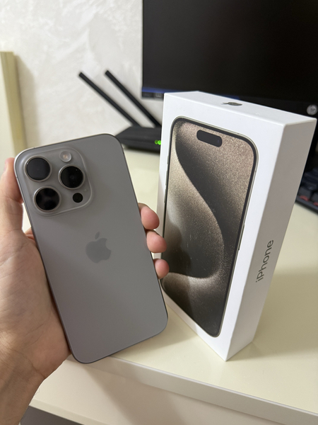 Iphone 15 pro в идеальном состоянии. Причина продажи купил 16 pro