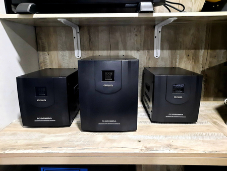 Стабилизаторы напряжения AIWA 3квт-100квт