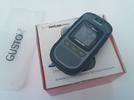 Телефон раскладушка Samsung Convoy 3, U640, серый (CDMA для Perfectum)