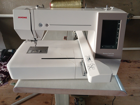 Janome 550E yangi holatta