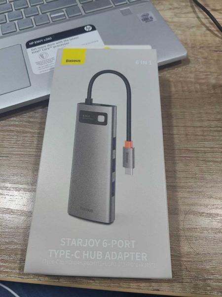 USB Hub Док станция Baseus 6в1 и 4в1 Typec CReader