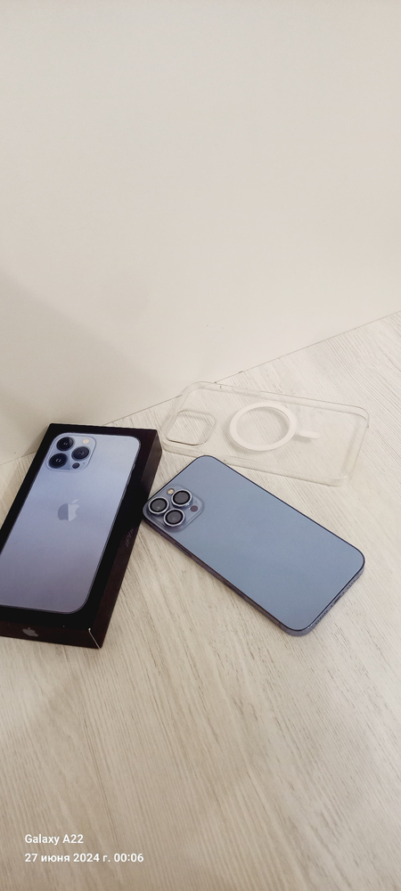 Iphone 13 pro max blue