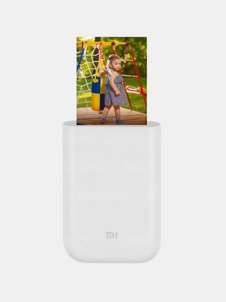 Фотопринтер Xiaomi Mijia AR ZINK цветной, фотобумага 50 шт