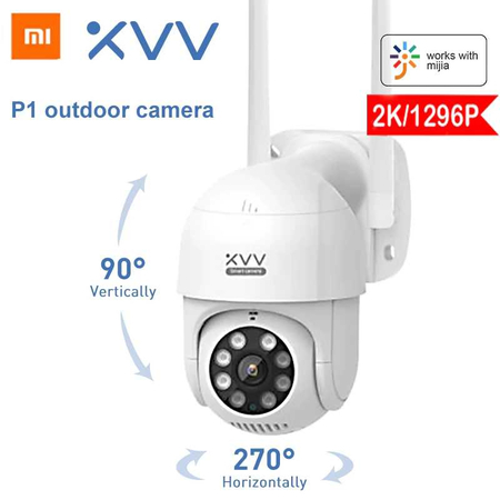 Уличная камера Xiaomi xiaovv 2k поворотная. Wifi camera