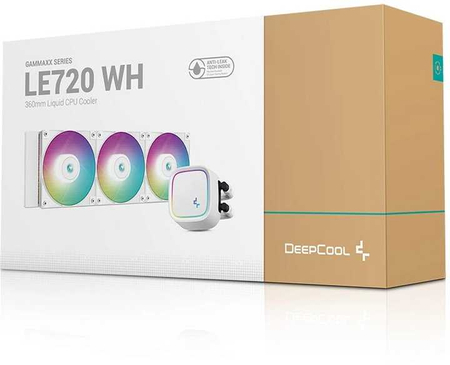 Кулер для Процессора (CPU) LIQUID COOLER Deepcool LE720 WHITE
